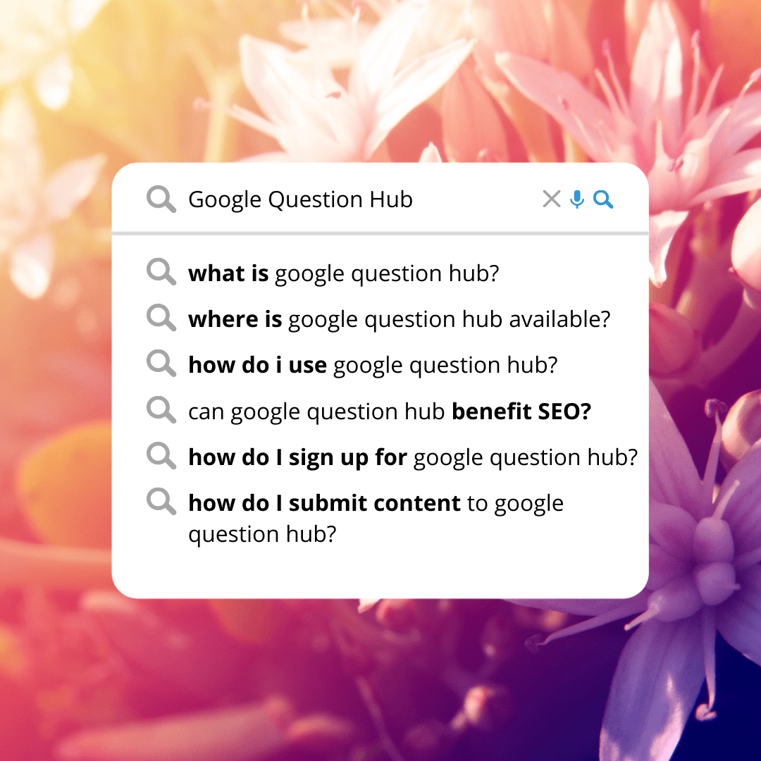 What is Google Question Hub & How to Use it | Core Optimisation