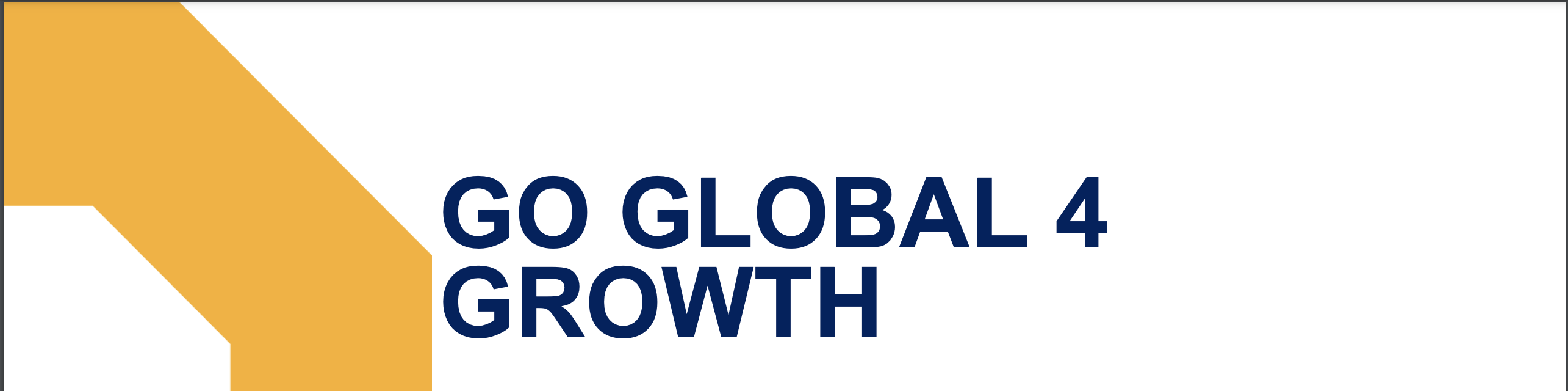 Go Global 4 Growth - Core Optimisation